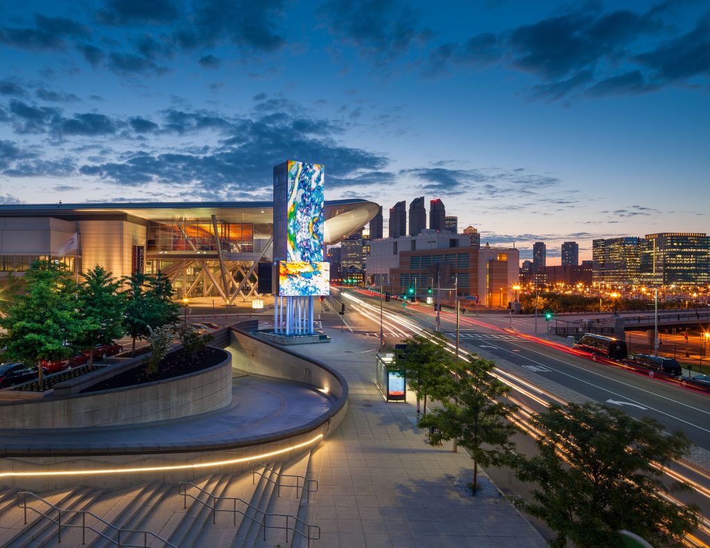 Boston Convention and Exhibition Center Marquee - SGH