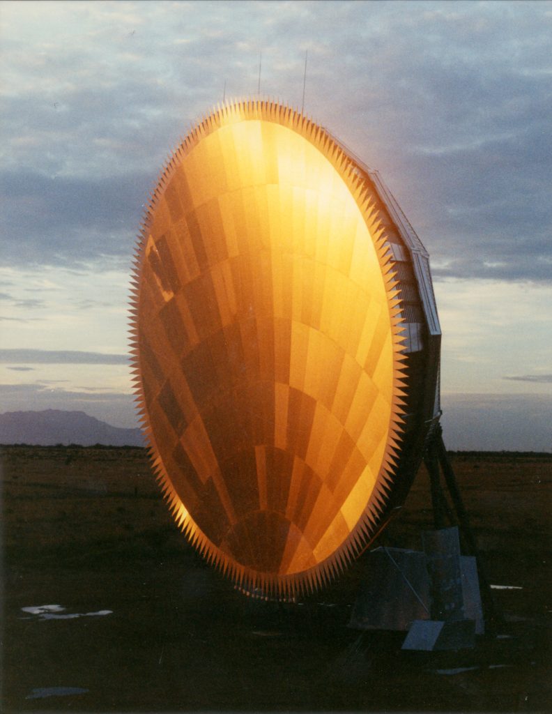 Electronic Space Systems Corporation, Compact Range Reflector - SGH
