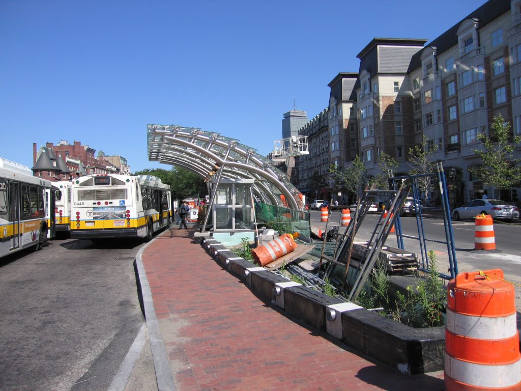MBTA Kenmore Square Bus Station Canopy - SGH