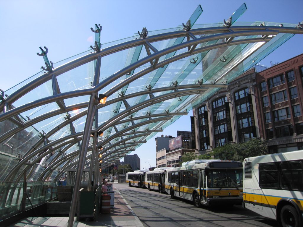 MBTA Kenmore Square Bus Station Canopy - SGH
