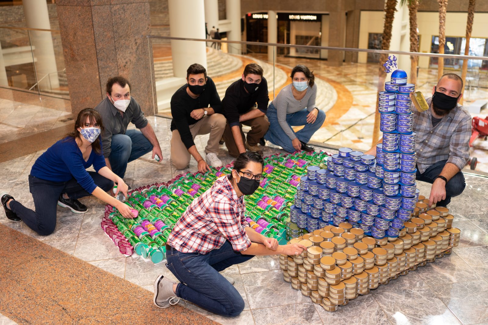 SGH Volunteers at Canstruction to Help Local Food Banks - SGH