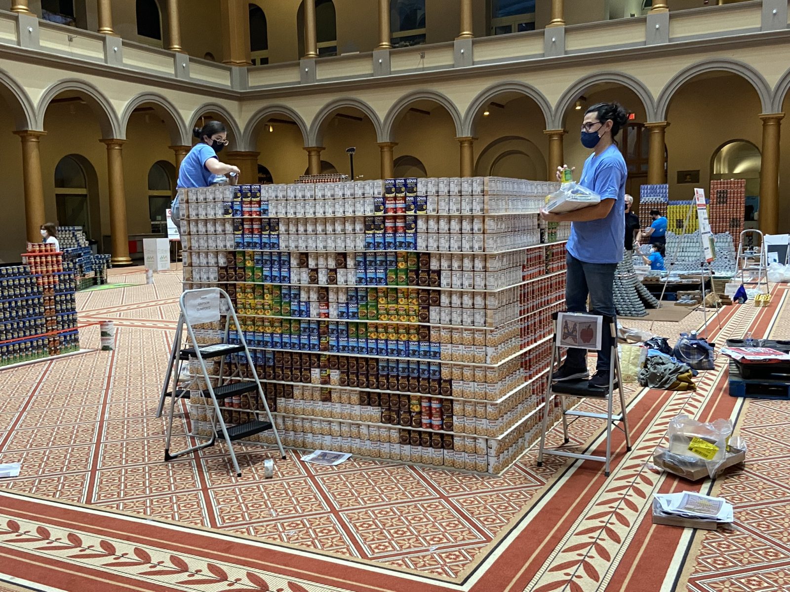 SGH Volunteers at Canstruction to Help Local Food Banks - SGH
