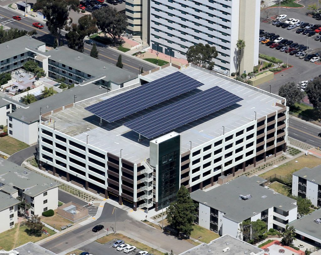 U.S. Navy P-405 Bachelor Enlisted Quarters Parking Garage - SGH