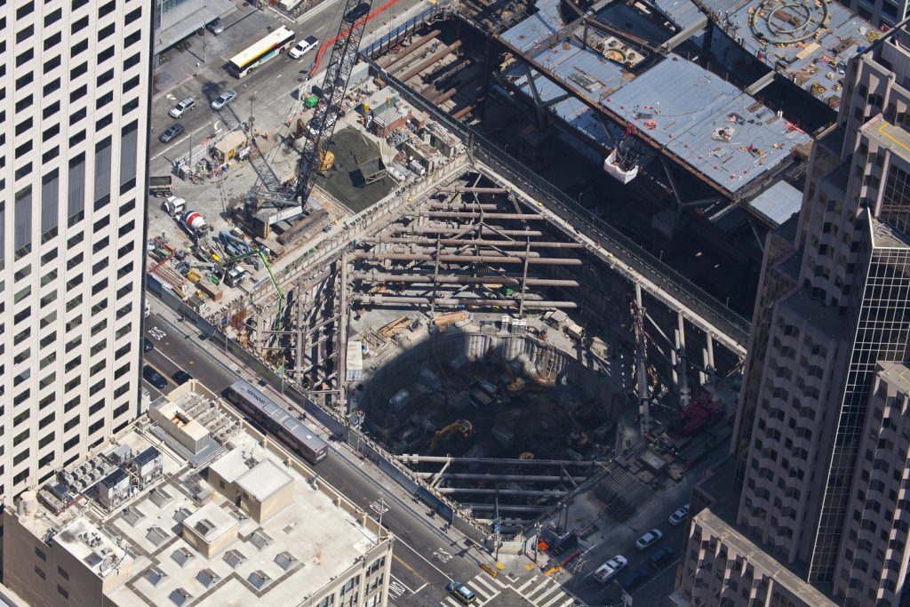 Salesforce Tower Excavation Support - SGH